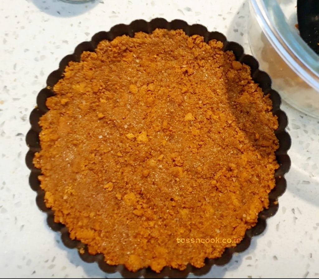 No Bake – Mango Lotus Tart - Toss N Cook™